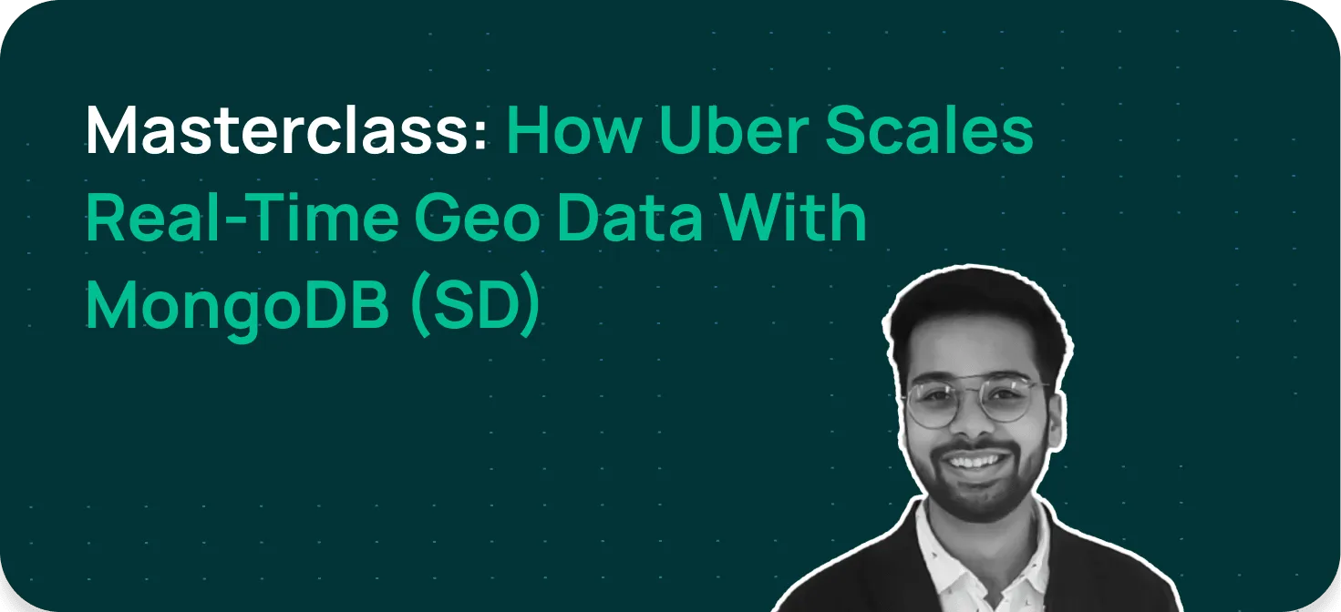 Register for Masterclass: How Uber Scales Real-Time Geo Data with ...