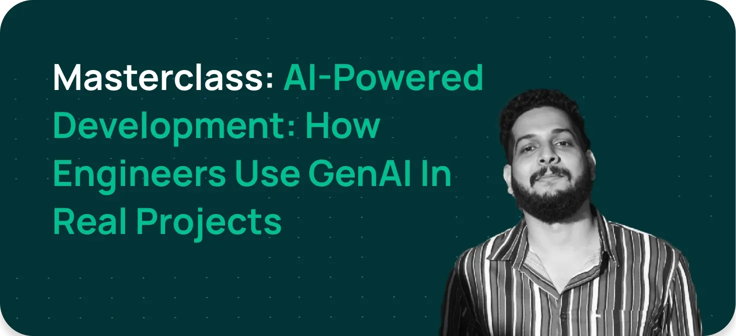 Register for Masterclass: AI-Powered Development: How Engineers Use ...